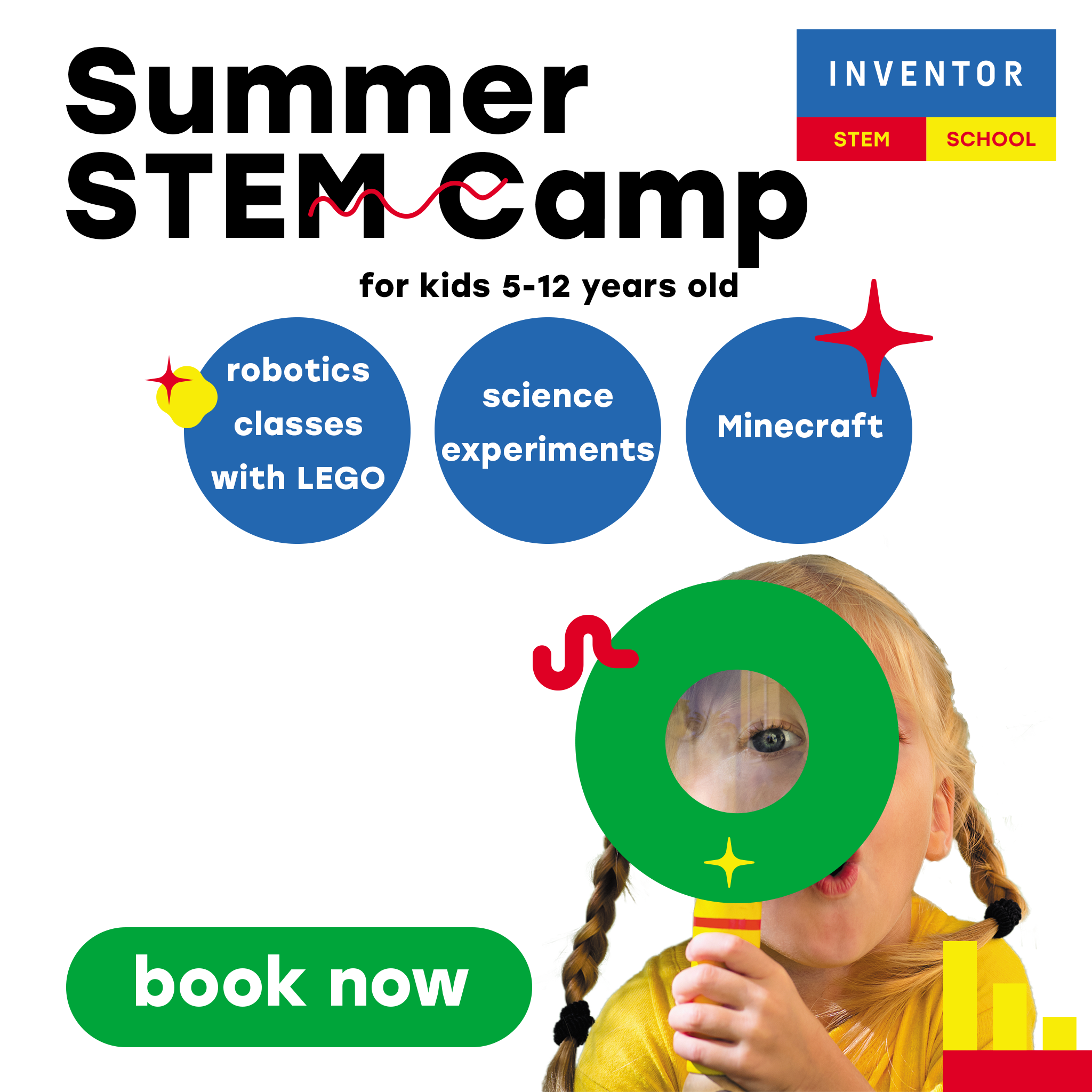 Inventor STEM School Summer Camp! – Lilly At Home